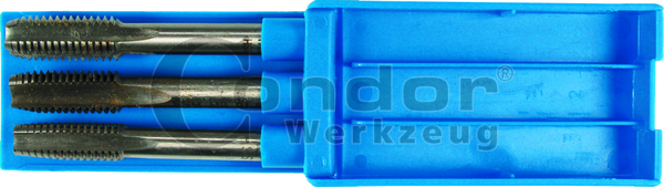 Tarauds à main | Acier HSS-G | Jeu de 3 | M12